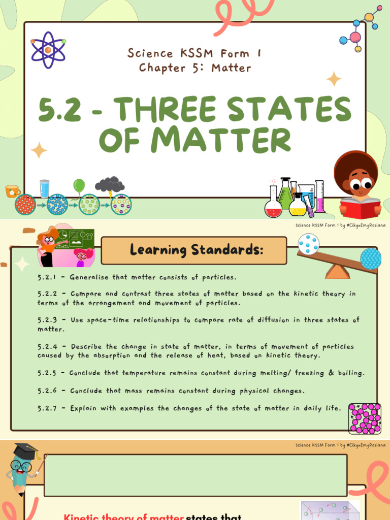 Understanding States of Matter | PDF | Science & Mathematics