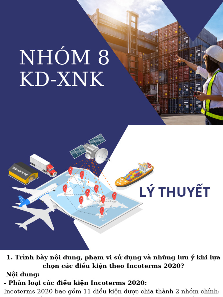 Bài Tập Nhóm 8 Môn KD-XNK | PDF
