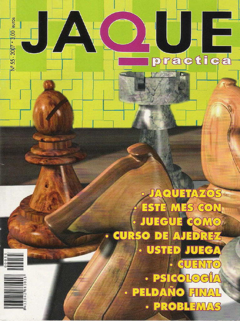 Jaque Practica 55 | PDF | Juegos de estrategia abstractos | Juegos de mesa