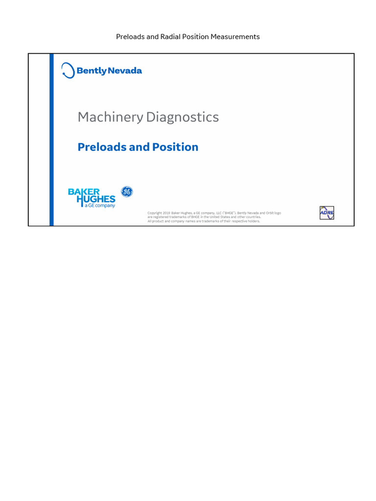 09 Preloads and Position | PDF | Rotation | Bearing (Mechanical)