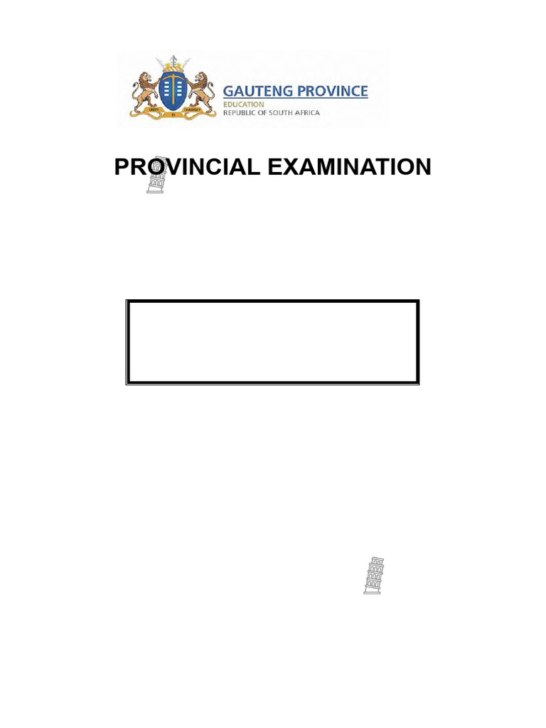 GP Physical Sciences Grade 11 November 2023 P2 and Memo | PDF | Chemical Bond | Intermolecular Force