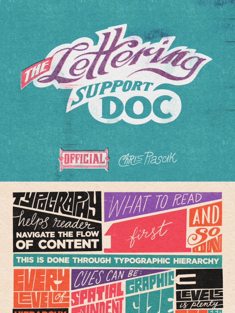 Lettering Support PDF | PDF