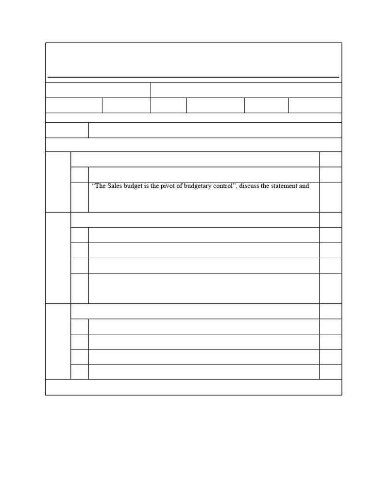 SDE Assignment BBA Sem V Sales and Distribution Management | PDF | Art