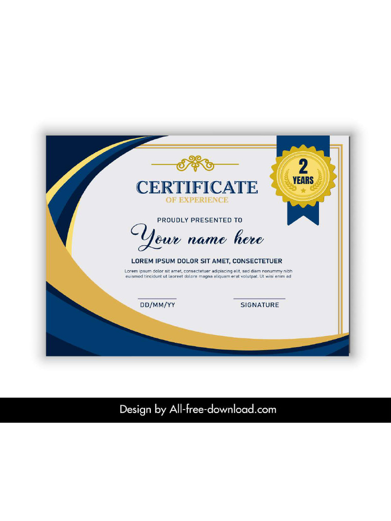 Experience certificate 1 | PDF