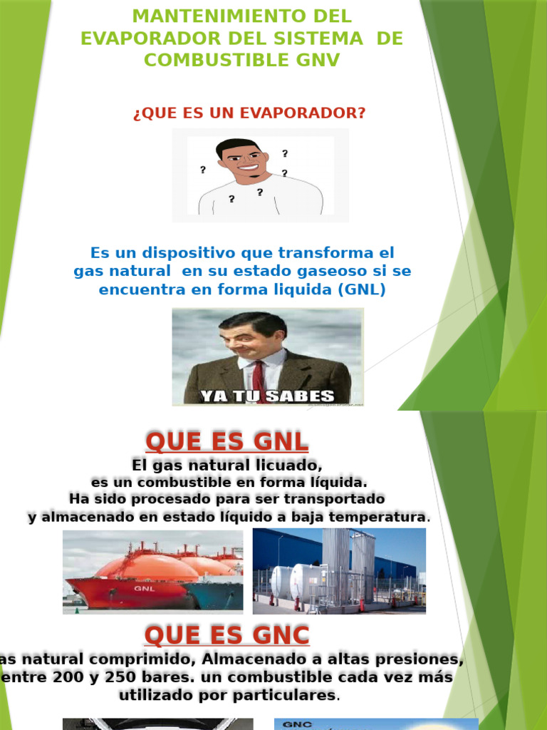 Mantenimiento Del Evaporador Del Sistema de Combustible GNV | PDF | Tecnología