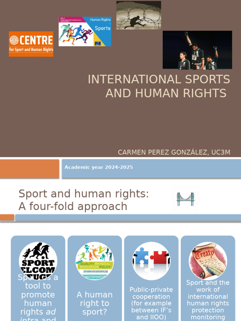 Sports, Diplomacy HR 2 | PDF | Sports | Human Rights