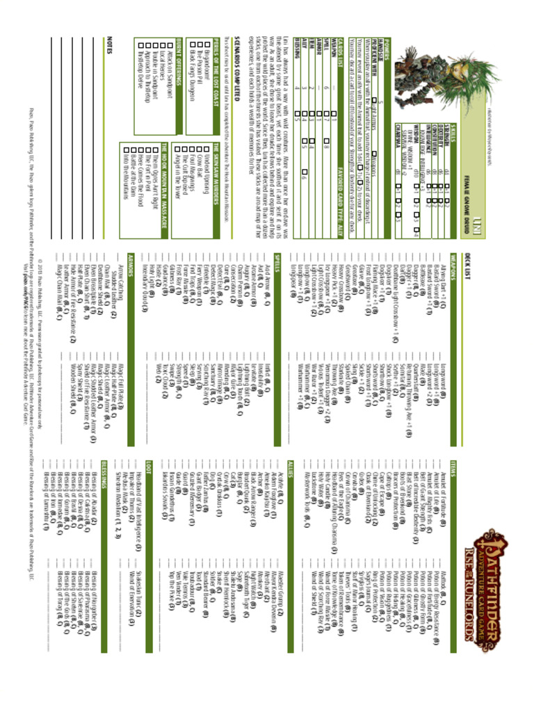 Lini | PDF | D20 System
