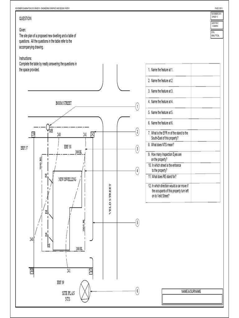 Egd gr10 p1 Question1 Novexam2015 | PDF