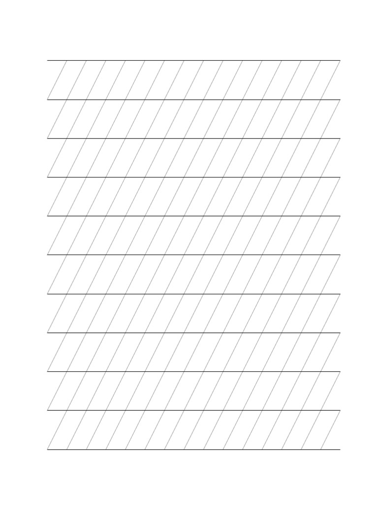 Calligraphy Guide Sheets | PDF