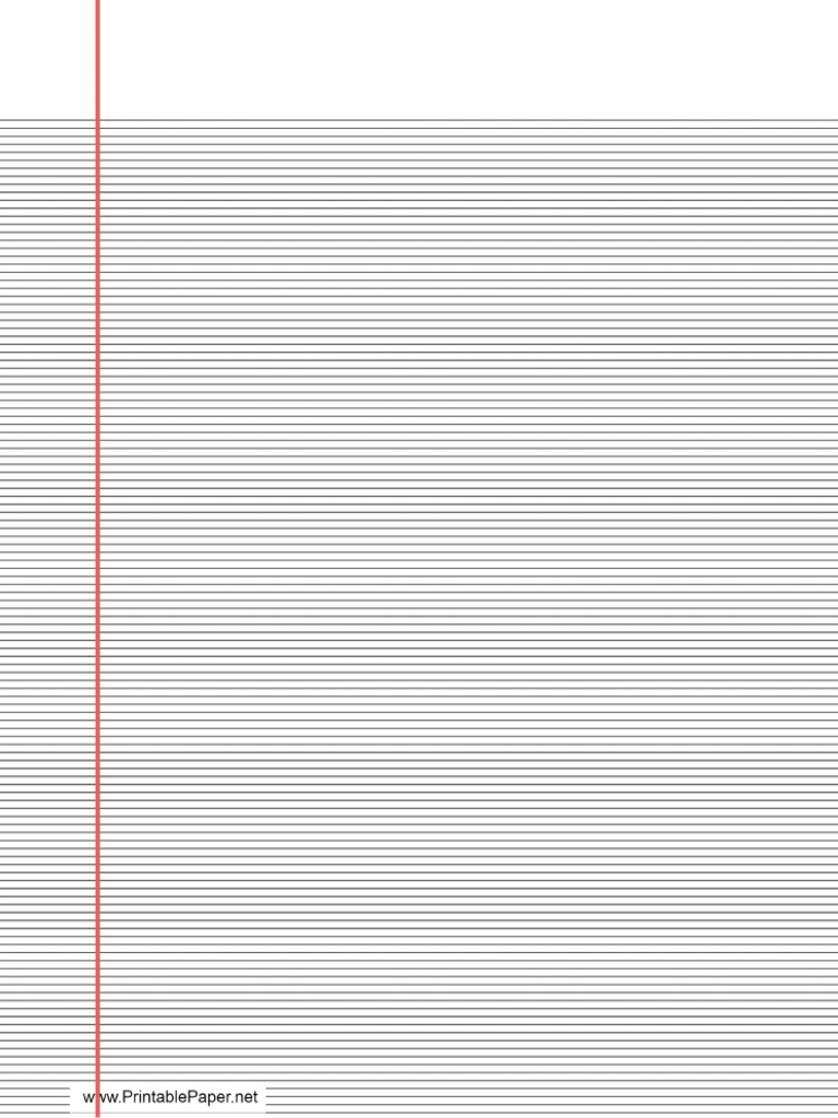 Lined Paper 2mm | PDF