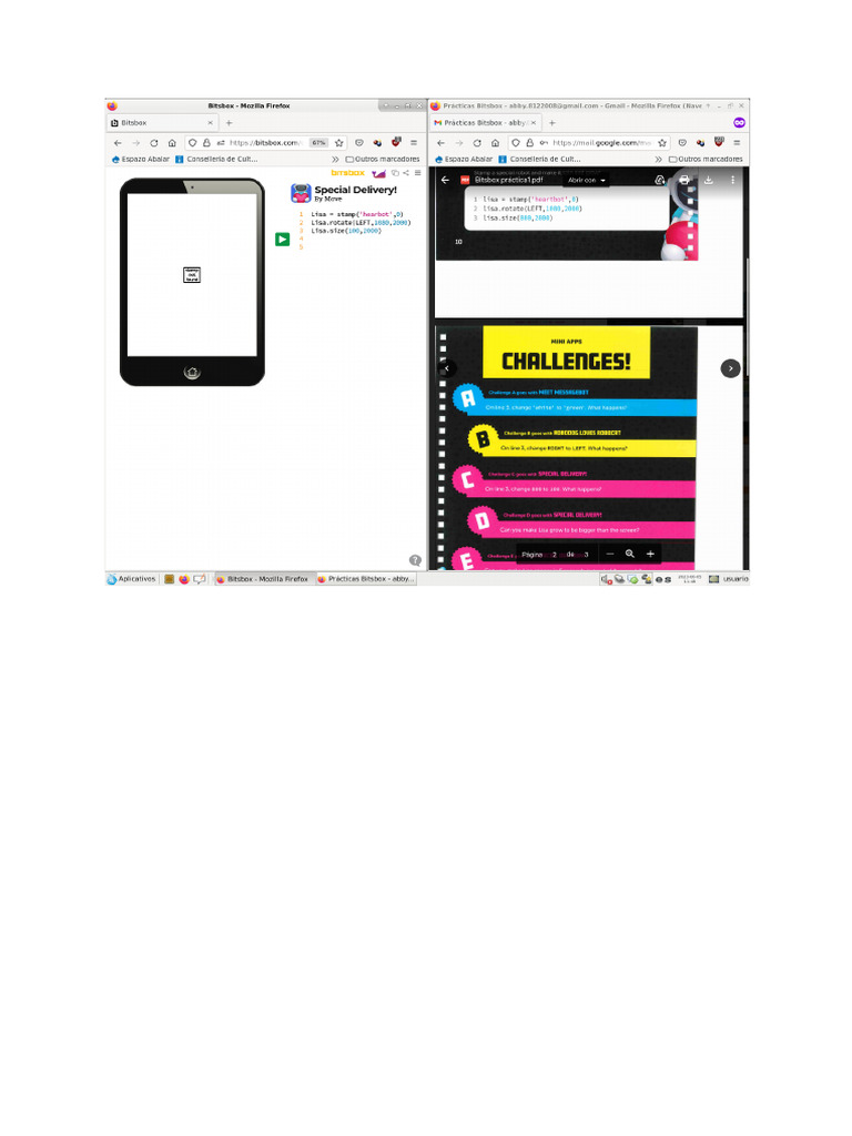 Prácticas Bitsbox | PDF
