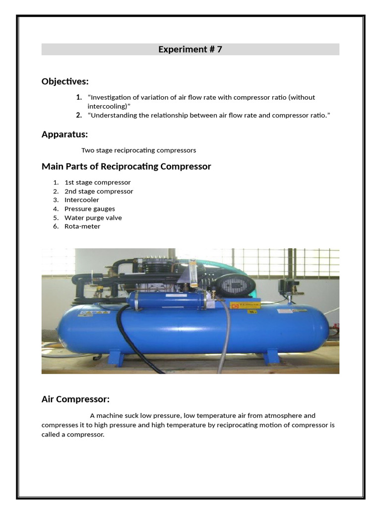 CET Lab Report | PDF | Pump | Mechanical Engineering