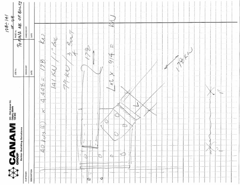 Bolt Calculation | PDF