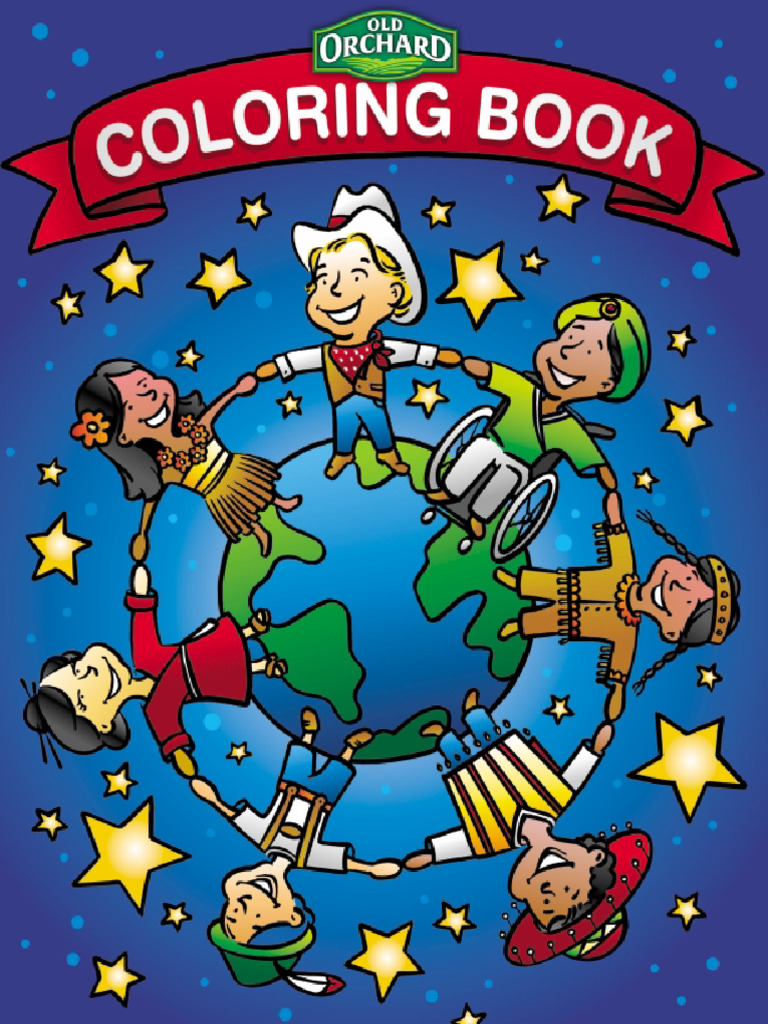 Coloring Book Farm | PDF | Apple | Fruit