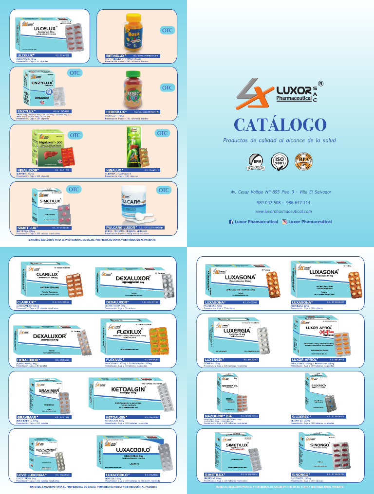 VADEMECUM luxor | PDF