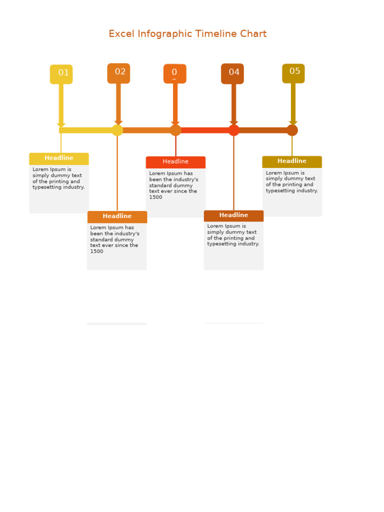 Excel Infographic Timeline Chart | PDF