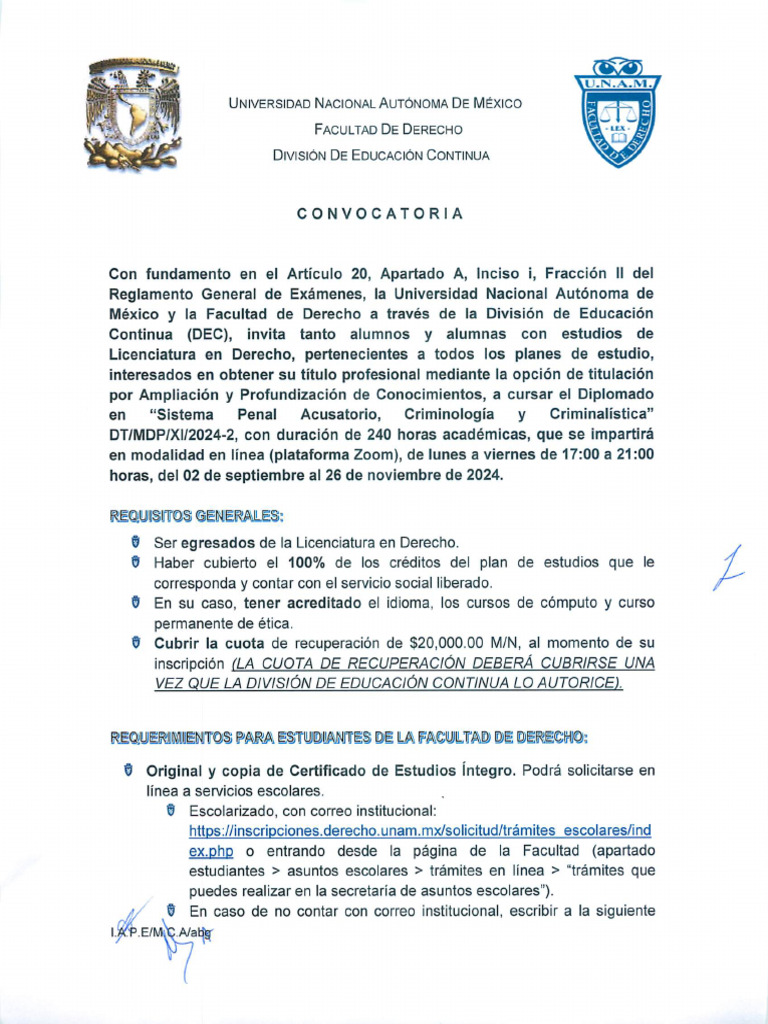 Diplo Penal2025 1 | PDF