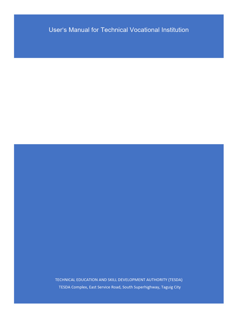 T2MIS Users Manual For TVIs 2019 | PDF | Internet | Websites