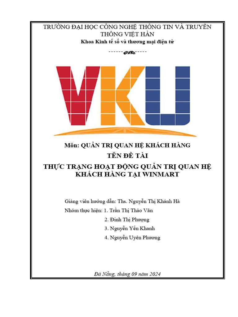 quản trị khách hàng gki | PDF
