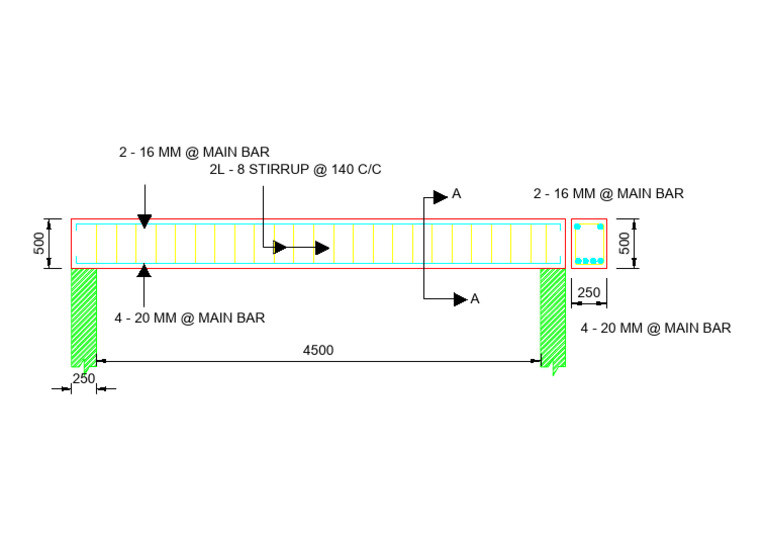Rcc Beam Model | PDF