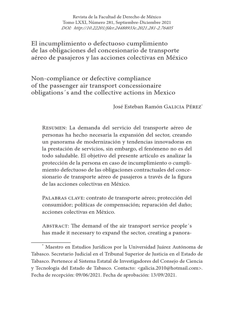 Kevin3, 21 Galicia Perez José Estaben Ramón (El Incumplimiento o ...