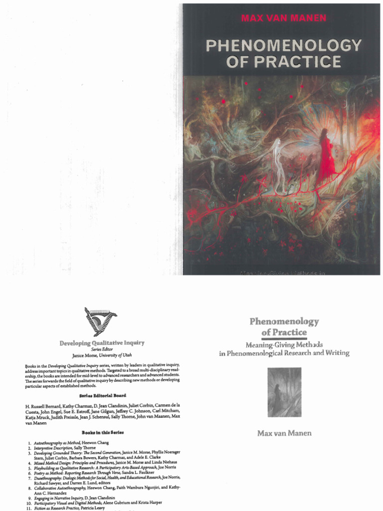 Max Van Manen - Phenomenology of Practice | PDF