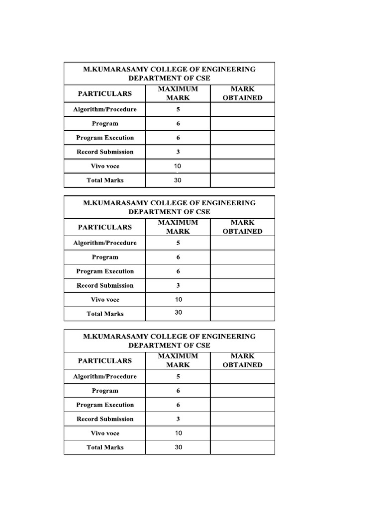 Daa Rubrics Box | PDF