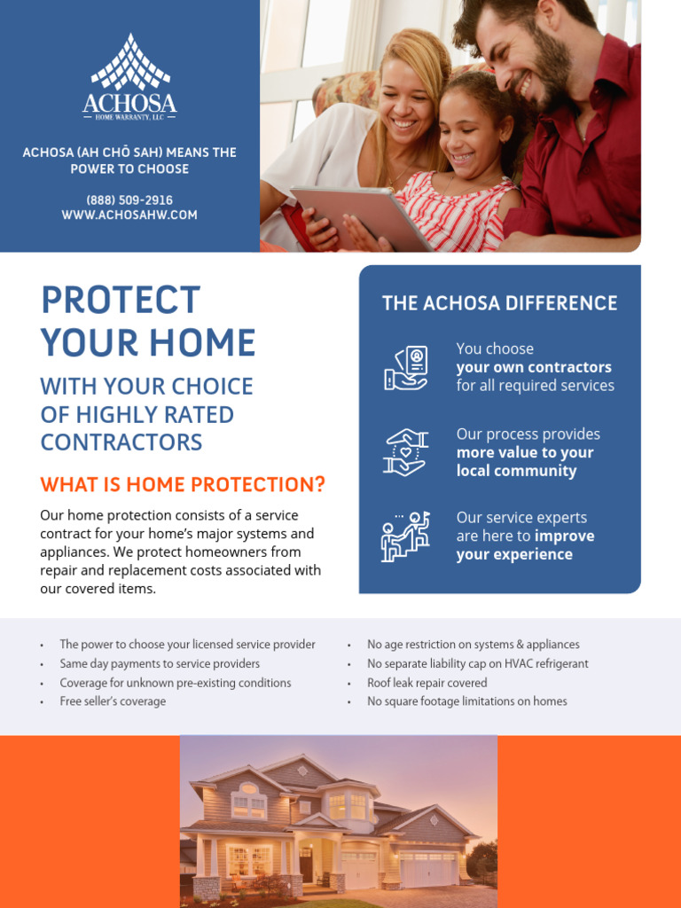 Achosa Home Warranty Reviews