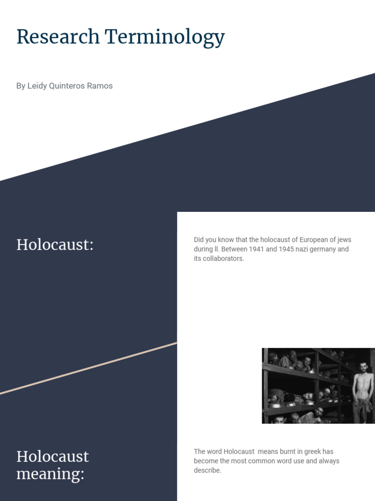 Research Terminology | PDF