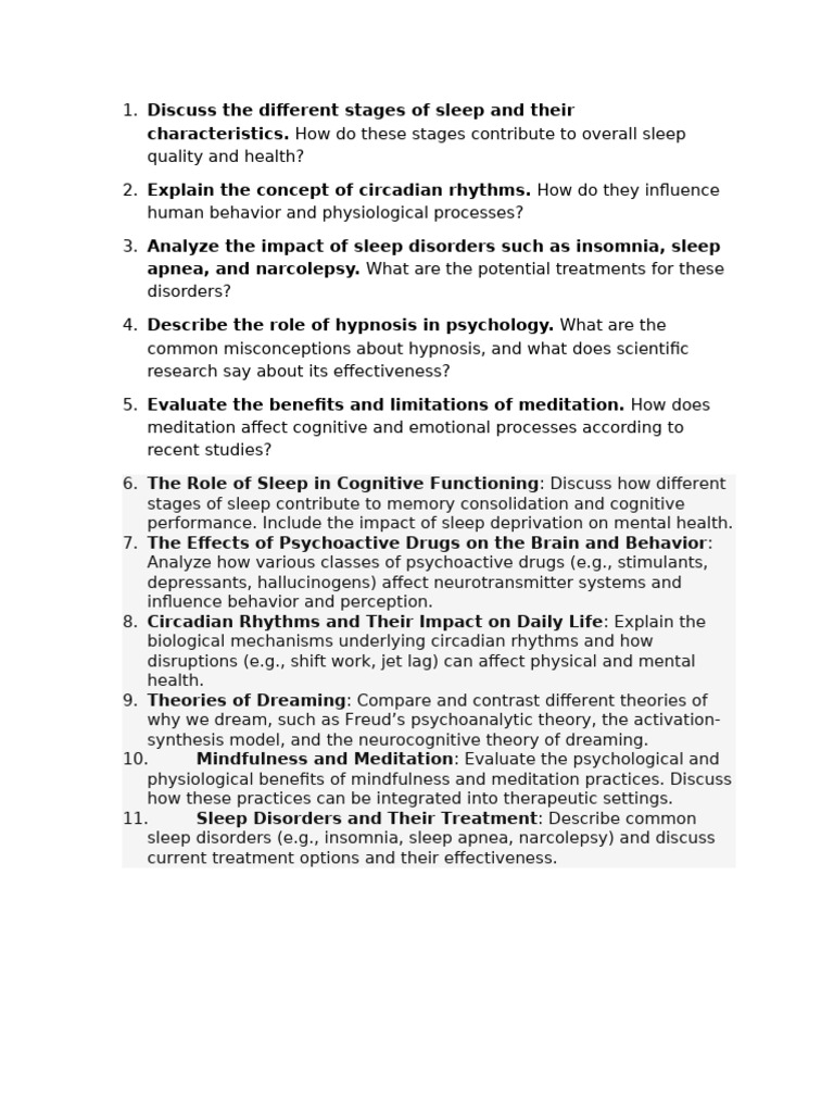 Short Essay Questions CH4 | PDF