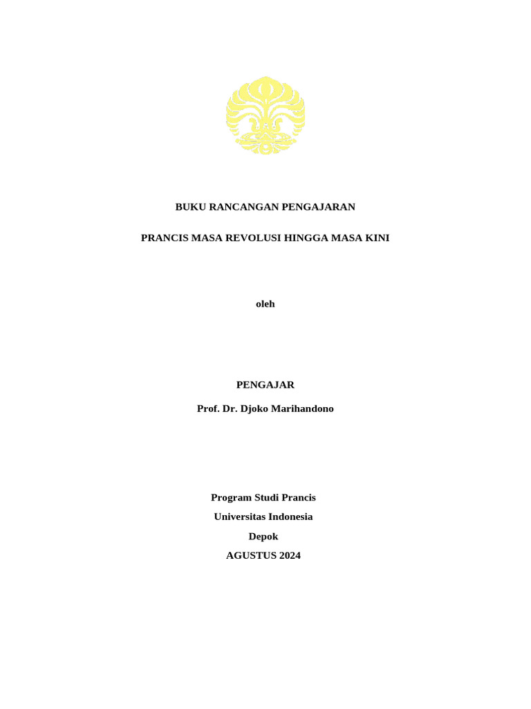 BRP Revolusi Hingga Kini 2024 | PDF