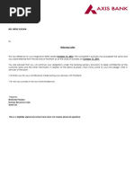 HDB Relieving Letter for Chandan Singh | PDF