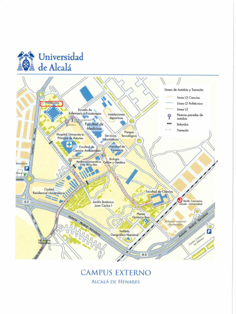 2024-03-19.plano Campus Uah Politecnico | PDF