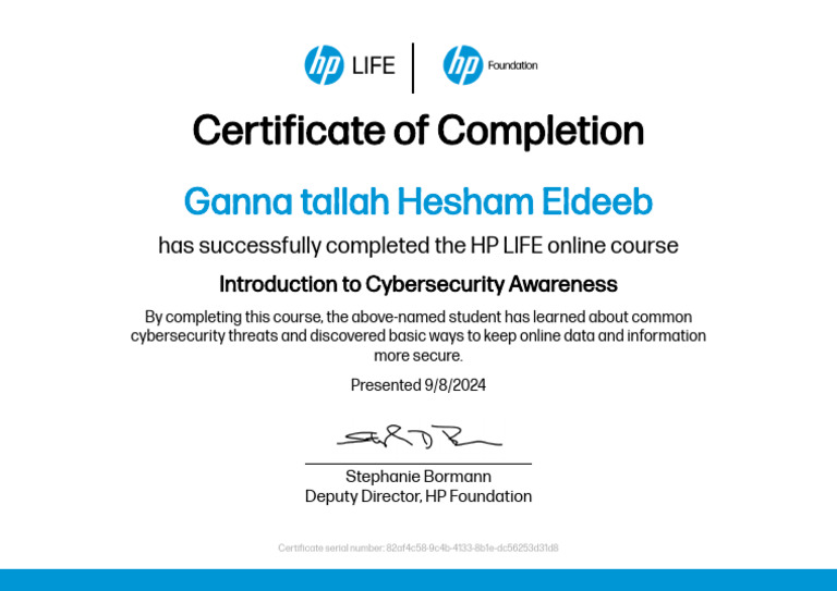 Certificate 3 | PDF
