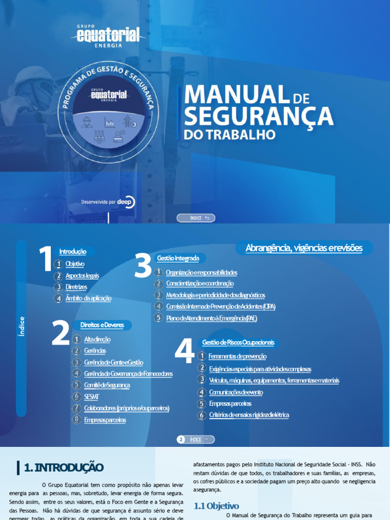 Anexo 7 - Manual de Segurança Do Trabalho Equatorial | PDF | Segurança ...