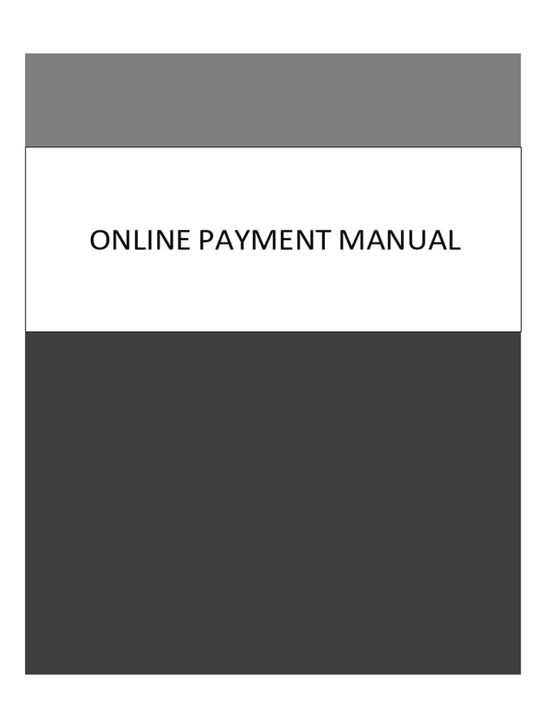 online_payment manual | PDF