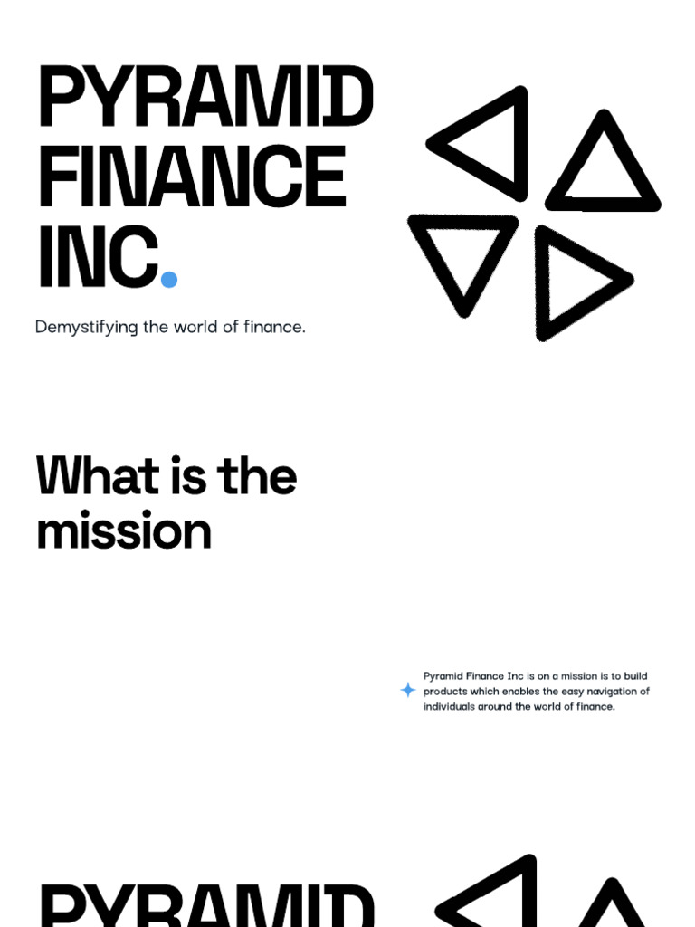 Pyramid Finance: Social Network for Financial Literacy | PDF | Literacy ...