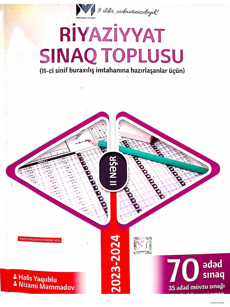 MHM Riyaziyyat 2024-2 - 241007 - 175527 | PDF