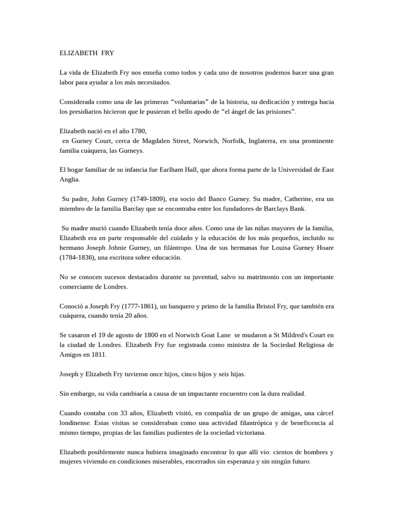 Elizabeth Frey | PDF | Prisión | Cuáqueros