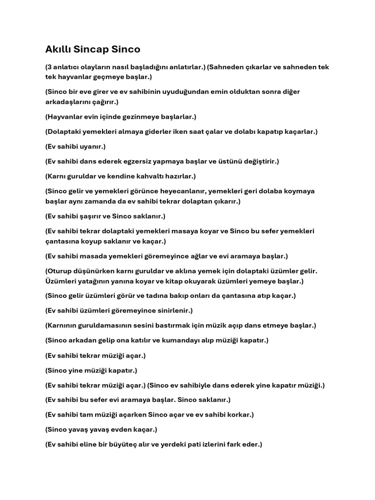 Akıllı Sincap Sinco | PDF