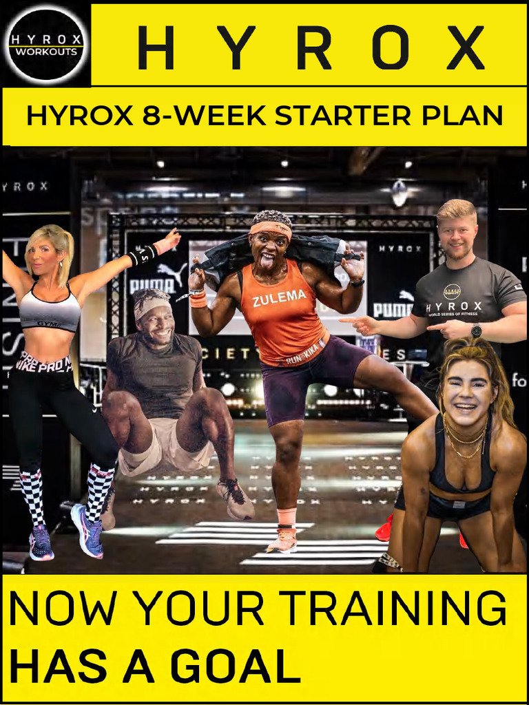 HYROX PLAN | PDF | Physical Fitness | Kettlebell