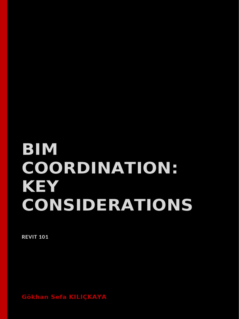 BIM Coordination; Key Considerations | PDF
