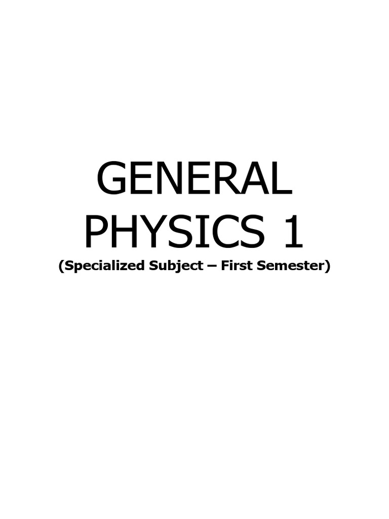 GENPHYSICS_Reviewer1 | PDF | Velocity | Euclidean Vector