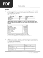 Hospital Room Tariff List | PDF