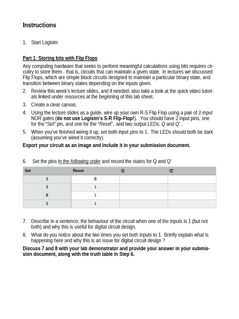 Lab2 (1) (1) | PDF | Computer Science | Electronic Circuits