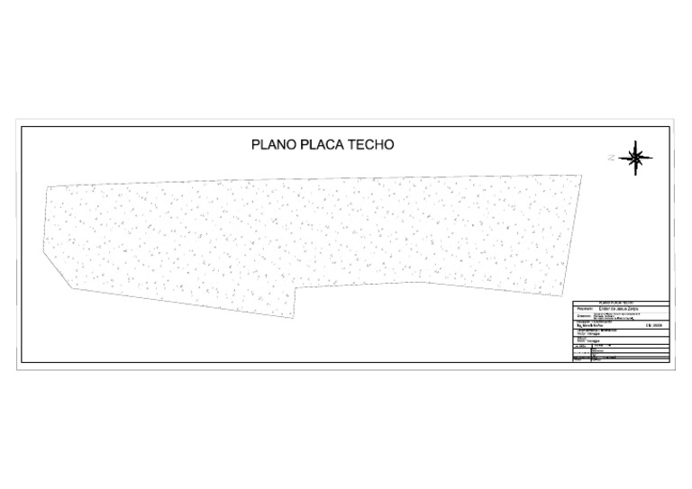Plano Placa Techo | PDF