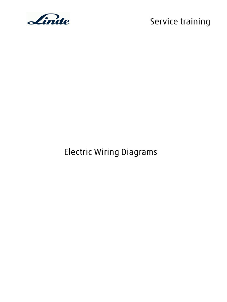 LINDE - Electric Digram | PDF