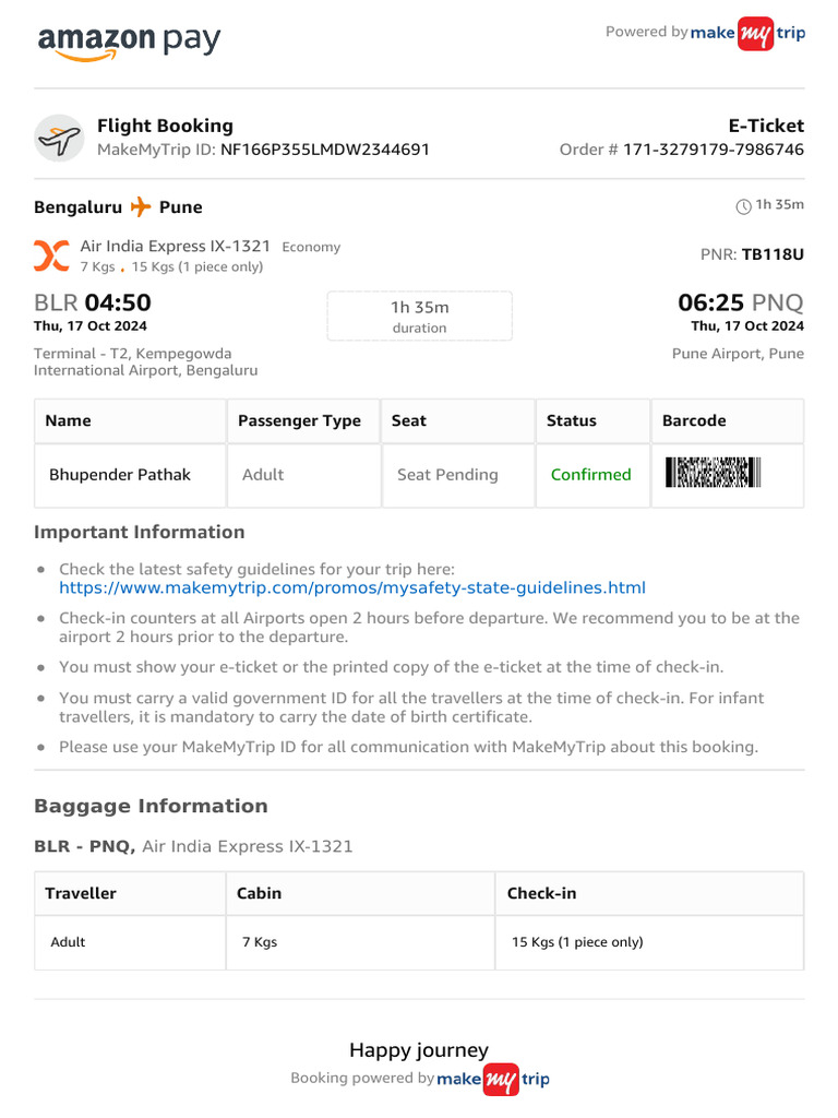 TL Tickets Flights A925ECD9EF03F0077023F9700 | PDF | Aviation | Transport