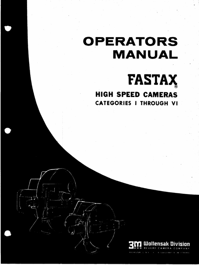 FASTAX Operators Manual | PDF