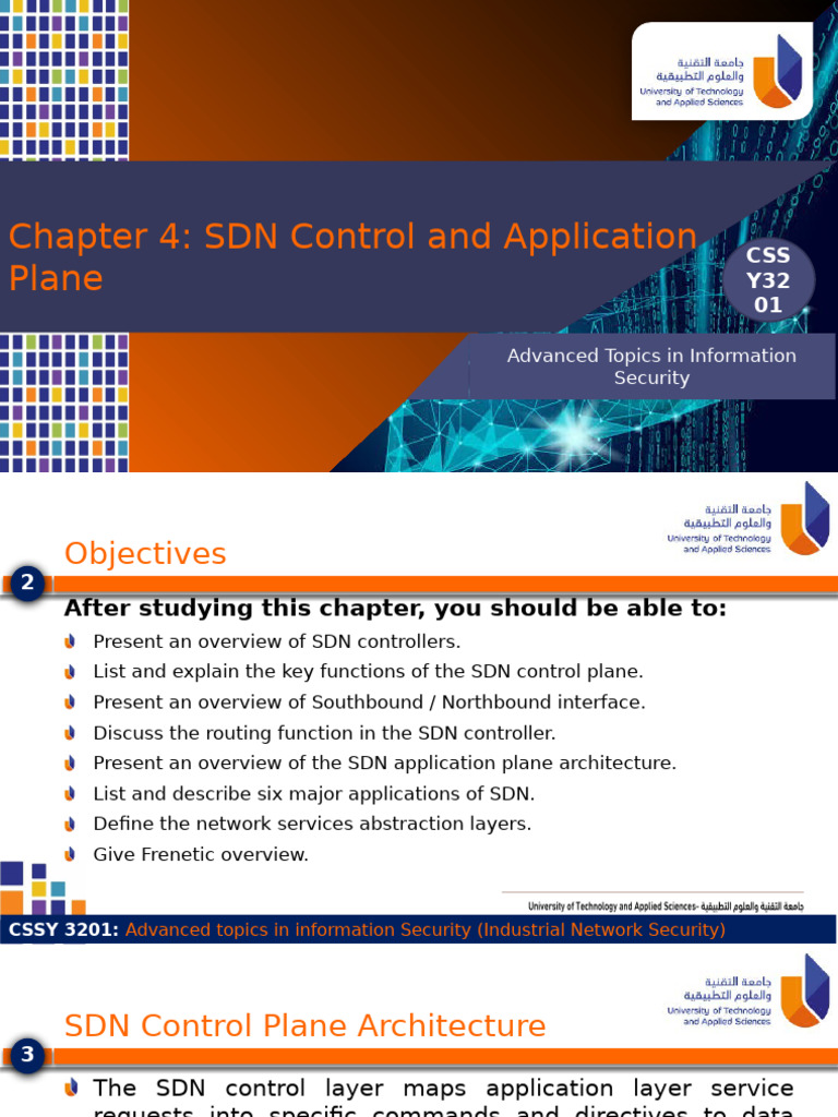 Chapter 4 SDN Control and Application | PDF | Computer Network | Routing
